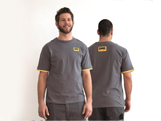 DMS :: T-Shirts und Poloshirts im DMS-Look bestellen